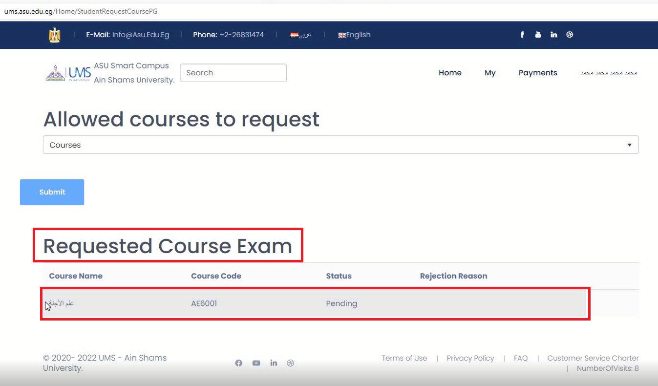 Steps to apply for postgraduate exams - Faculty of Medicine